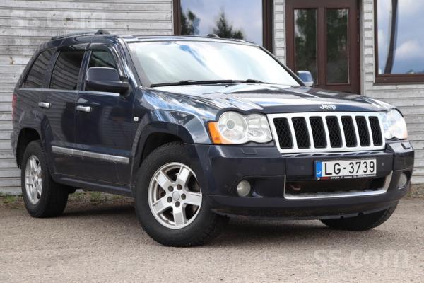 Blue Jeep Grand Cherokee 2009 in Valmiera, with an engine capacity of 3.00 L and mileage of 0 thousand km for 6300 €, photo 2 on AUTOMOTO.COM.LV