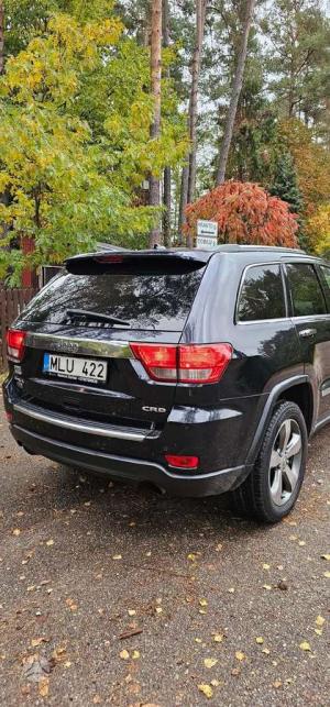 Zils Jeep Grand Cherokee 2011 Viļņa, ar dzinēja tilpumu 2.99 L un nobraukumu 290 tūkst. km par 11000 €, foto 8 vietnē AUTOMOTO.COM.LV