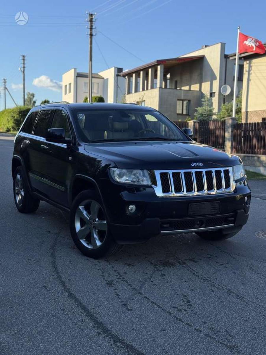 Zils Jeep Grand Cherokee 2011 Šalčininkai, ar dzinēja tilpumu 2.99 L un nobraukumu 301 tūkst. km par 5950 €, foto 3 vietnē AUTOMOTO.COM.LV