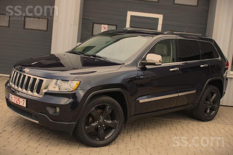 Blue Jeep Grand Cherokee 2011 in Riga, with an engine capacity of 3.60 L and mileage of 0 thousand km for 8990 €, photo 1 on AUTOMOTO.COM.LV