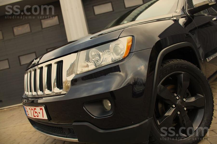 Blue Jeep Grand Cherokee 2011 in Riga, with an engine capacity of 3.60 L and mileage of 0 thousand km for 8990 €, photo 12 on AUTOMOTO.COM.LV