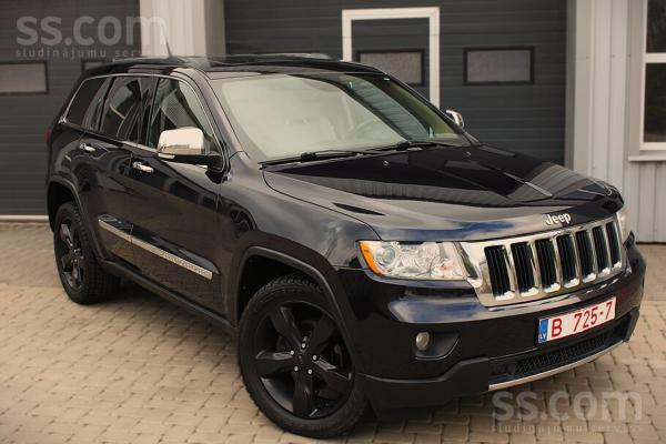 Blue Jeep Grand Cherokee 2011 in Riga, with an engine capacity of 3.60 L and mileage of 0 thousand km for 8990 €, photo 6 on AUTOMOTO.COM.LV