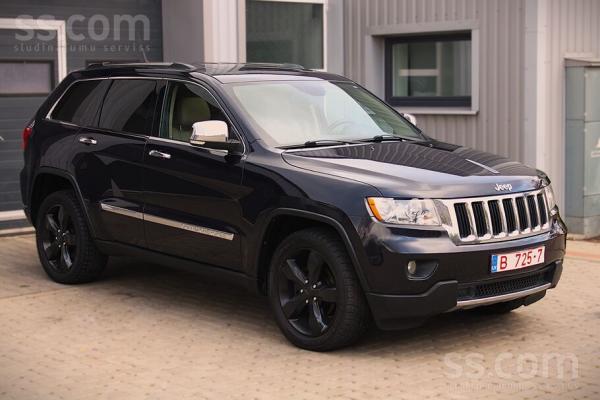 Blue Jeep Grand Cherokee 2011 in Riga, with an engine capacity of 3.60 L and mileage of 0 thousand km for 8990 €, photo 9 on AUTOMOTO.COM.LV