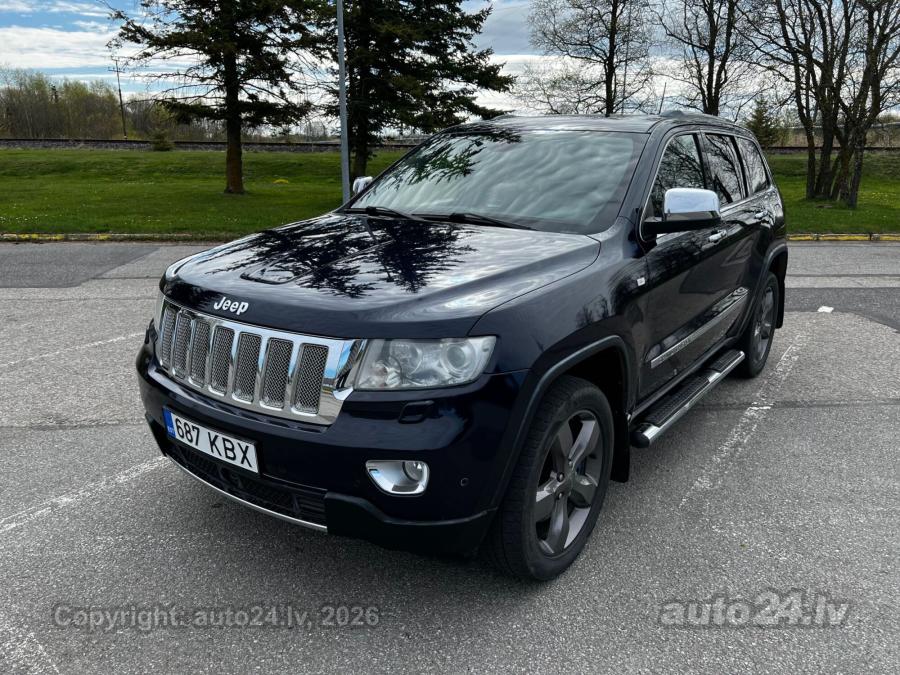 Blue Jeep Grand Cherokee 2012 in Tallinn, with an engine capacity of 3.00 L and mileage of 286 thousand km for 9300 €, photo 4 on AUTOMOTO.COM.LV