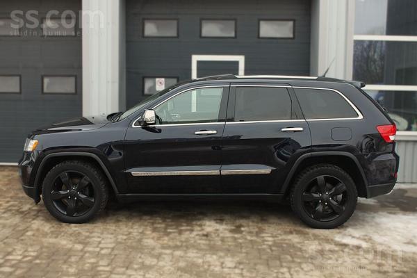 Blue Jeep Grand Cherokee 2012 in Riga, with an engine capacity of 3.60 L and mileage of 0 thousand km for 8450 €, photo 3 on AUTOMOTO.COM.LV