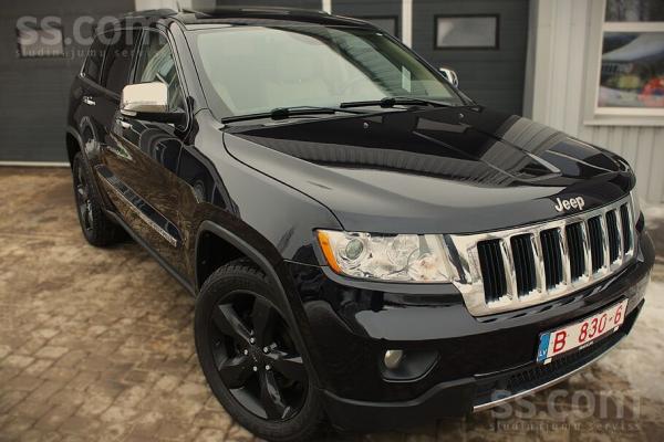 Blue Jeep Grand Cherokee 2012 in Riga, with an engine capacity of 3.60 L and mileage of 0 thousand km for 8450 €, photo 5 on AUTOMOTO.COM.LV