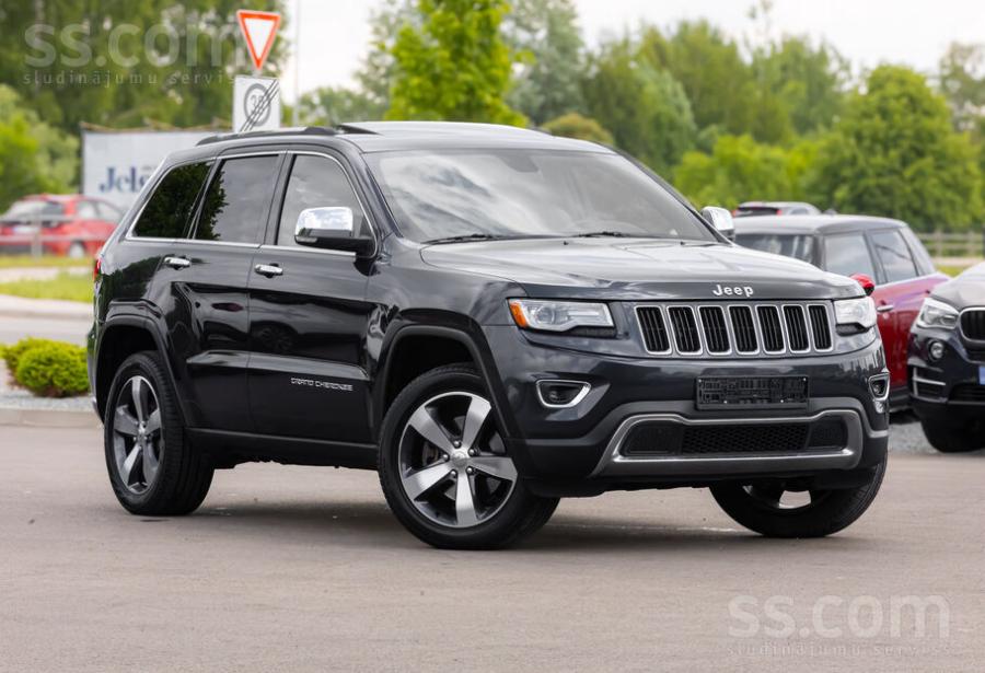 Blue Jeep Grand Cherokee 2013 in Jelgava, with an engine capacity of 3.00 L and mileage of 0 thousand km for 12200 €, photo 3 on AUTOMOTO.COM.LV