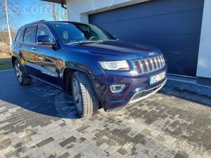 Blue Jeep Grand Cherokee 2014 in Jelgava, with an engine capacity of 3.00 L and mileage of 143 thousand km for 12000 €, photo 3 on AUTOMOTO.COM.LV