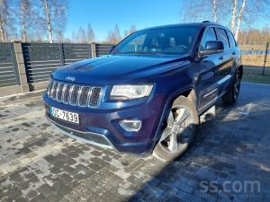 Blue Jeep Grand Cherokee 2014 in Jelgava, with an engine capacity of 3.00 L and mileage of 143 thousand km for 12000 €, photo 5 on AUTOMOTO.COM.LV
