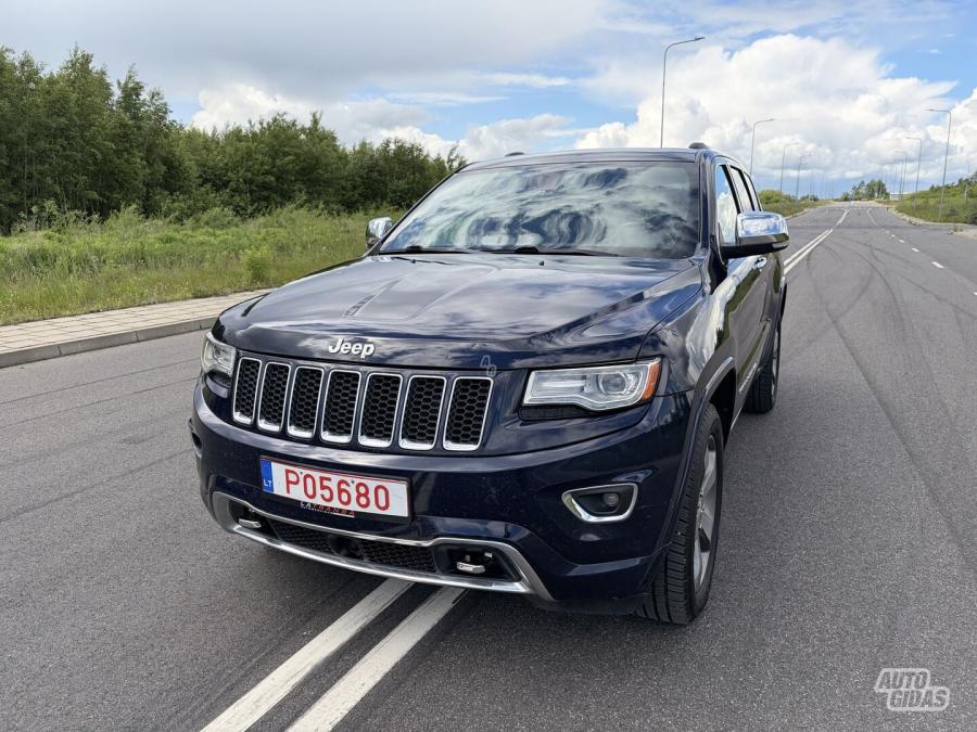 Zils Jeep Grand Cherokee 2014 Viļņa, ar dzinēja tilpumu 5.70 L un nobraukumu 285 tūkst. km par 13300 €, foto 3 vietnē AUTOMOTO.COM.LV