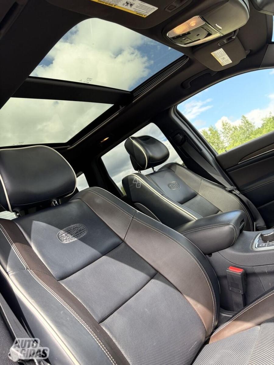 Zils Jeep Grand Cherokee 2014 Viļņa, ar dzinēja tilpumu 5.70 L un nobraukumu 285 tūkst. km par 13300 €, foto 14 vietnē AUTOMOTO.COM.LV
