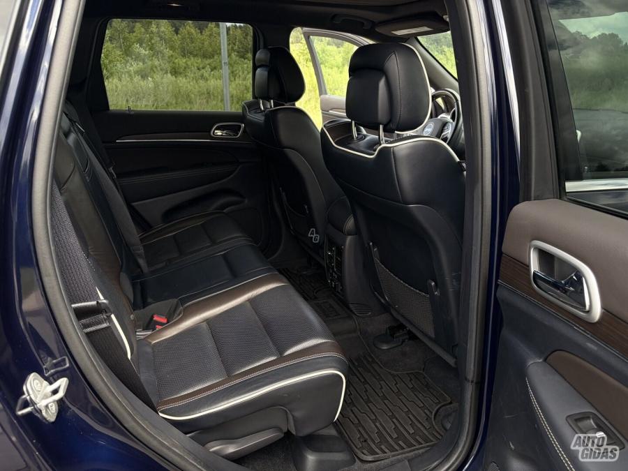 Zils Jeep Grand Cherokee 2014 Viļņa, ar dzinēja tilpumu 5.70 L un nobraukumu 285 tūkst. km par 13300 €, foto 15 vietnē AUTOMOTO.COM.LV