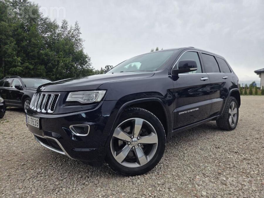 Zils Jeep Grand Cherokee 2014 Jelgava, ar dzinēja tilpumu 3.00 L un nobraukumu 0 tūkst. km par 11600 €, foto 1 vietnē AUTOMOTO.COM.LV