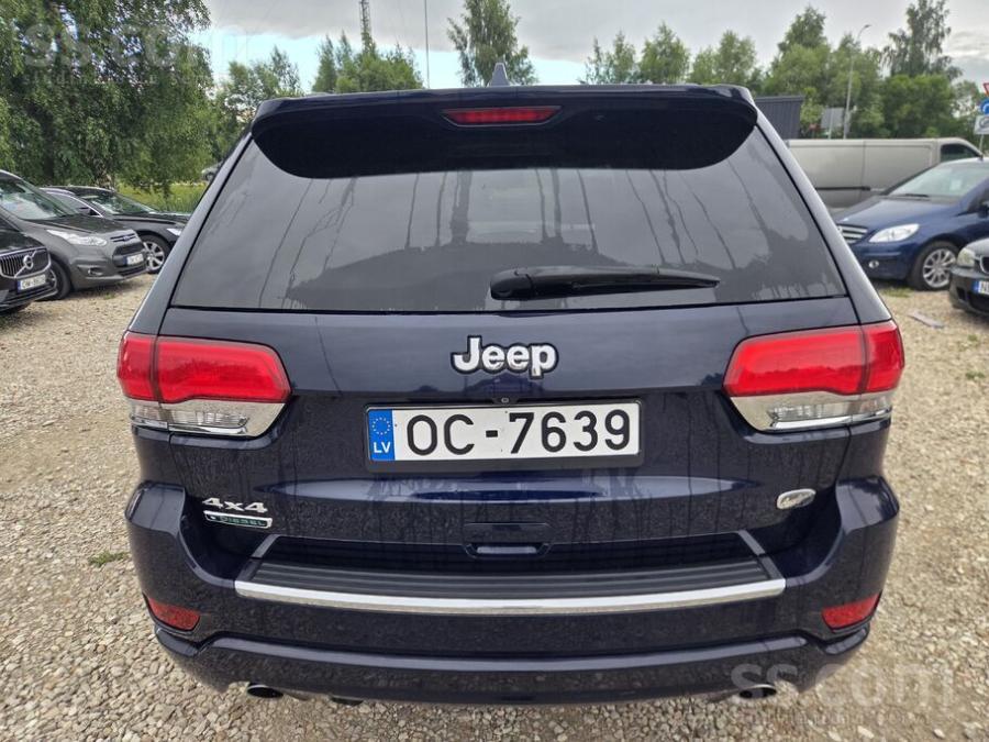 Zils Jeep Grand Cherokee 2014 Jelgava, ar dzinēja tilpumu 3.00 L un nobraukumu 0 tūkst. km par 11600 €, foto 9 vietnē AUTOMOTO.COM.LV