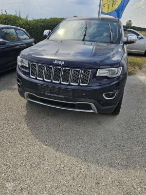 Zils Jeep Grand Cherokee 2015 Utena, ar dzinēja tilpumu 2.99 L un nobraukumu 351 tūkst. km par 8999 €, foto  vietnē AUTOMOTO.COM.LV