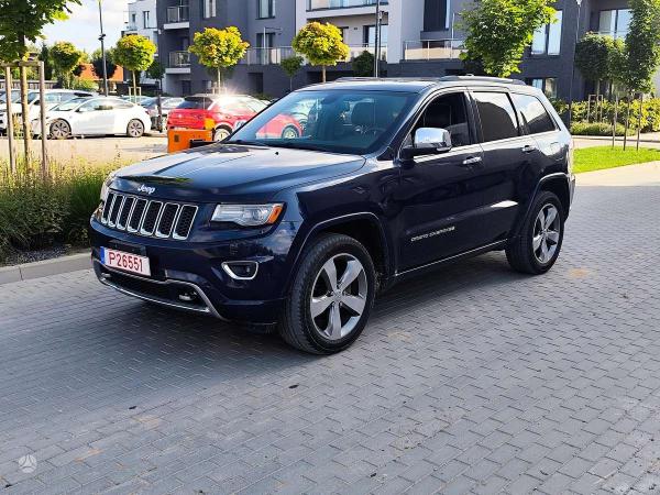 Zils Jeep Grand Cherokee 2015 Kauņa, ar dzinēja tilpumu 3.60 L un nobraukumu 244 tūkst. km par 10500 €, foto 2 vietnē AUTOMOTO.COM.LV