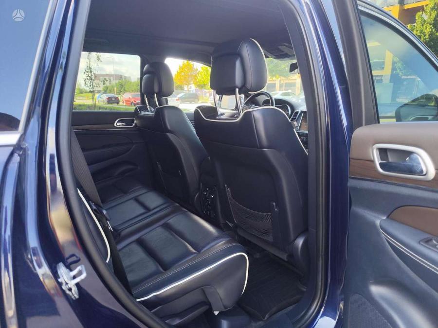 Blue Jeep Grand Cherokee 2015 in Kaunas, with an engine capacity of 3.60 L and mileage of 244 thousand km for 10500 €, photo 13 on AUTOMOTO.COM.LV