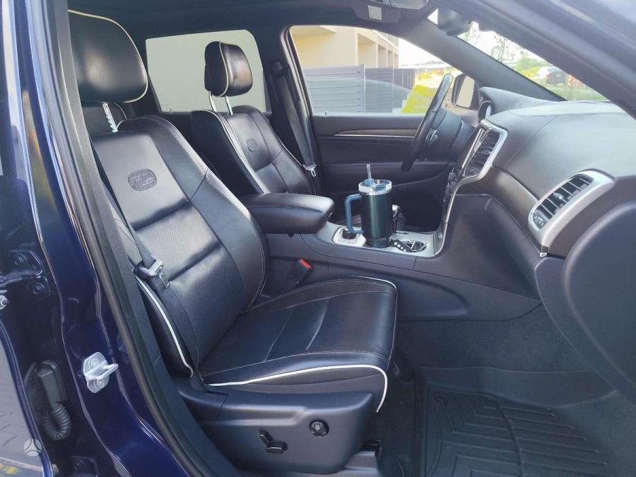 Blue Jeep Grand Cherokee 2015 in Kaunas, with an engine capacity of 3.60 L and mileage of 244 thousand km for 10500 €, photo 14 on AUTOMOTO.COM.LV