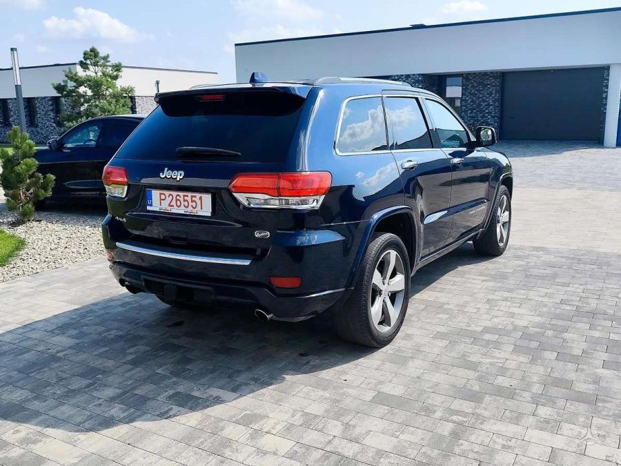 Blue Jeep Grand Cherokee 2015 in Kaunas, with an engine capacity of 3.60 L and mileage of 244 thousand km for 11000 €, photo 7 on AUTOMOTO.COM.LV