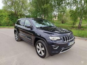Zils Jeep Grand Cherokee 2015 Tauragė, ar dzinēja tilpumu 2.99 L un nobraukumu 197 tūkst. km par 10900 €, foto  vietnē AUTOMOTO.COM.LV