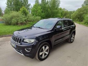 Blue Jeep Grand Cherokee 2015 in Taurage, with an engine capacity of 2.99 L and mileage of 197 thousand km for 10900 €, photo 3 on AUTOMOTO.COM.LV