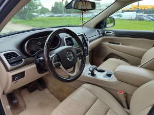 Blue Jeep Grand Cherokee 2015 in Taurage, with an engine capacity of 2.99 L and mileage of 197 thousand km for 10900 €, photo 14 on AUTOMOTO.COM.LV