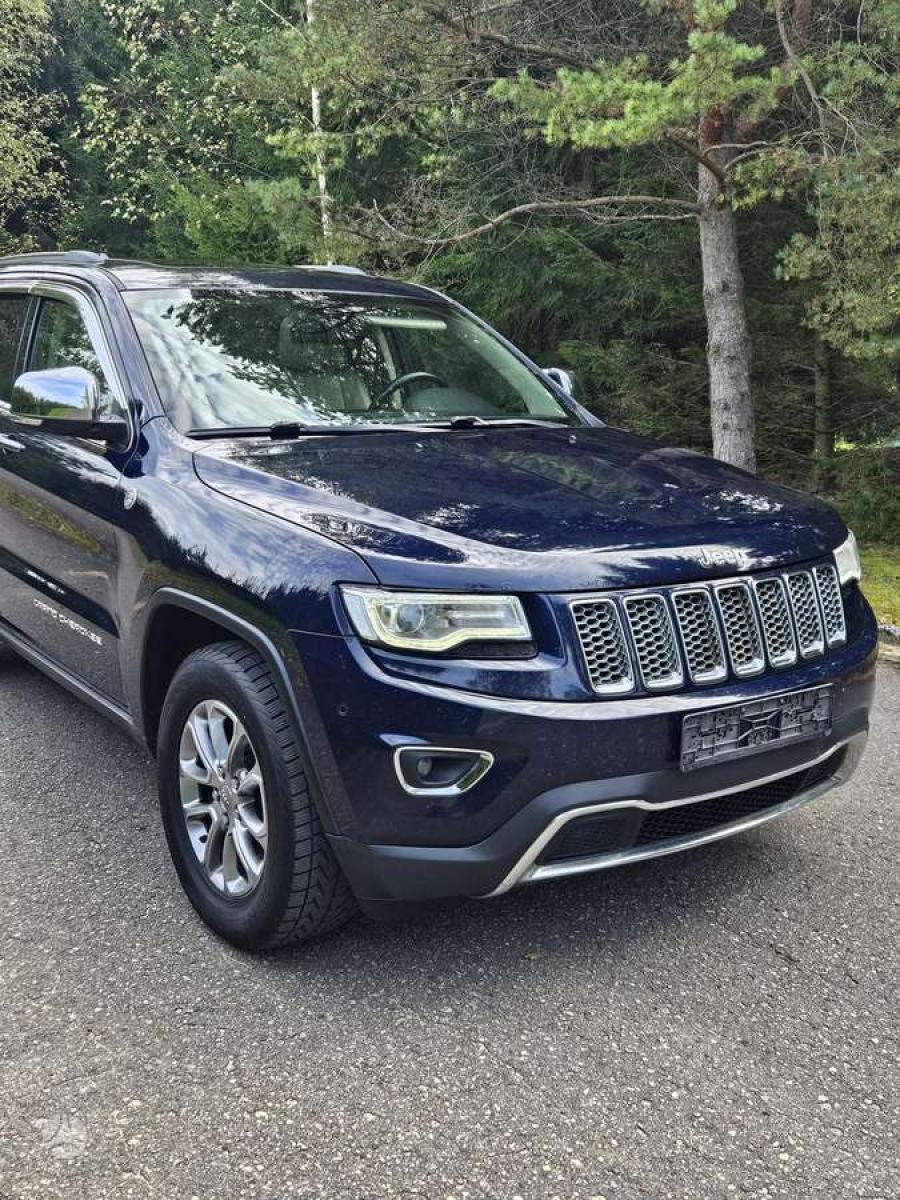 Zils Jeep Grand Cherokee 2015 Utena, ar dzinēja tilpumu 2.99 L un nobraukumu 320 tūkst. km par 9999 €, foto 1 vietnē AUTOMOTO.COM.LV