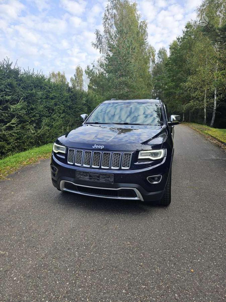 Zils Jeep Grand Cherokee 2015 Utena, ar dzinēja tilpumu 2.99 L un nobraukumu 320 tūkst. km par 9999 €, foto 5 vietnē AUTOMOTO.COM.LV