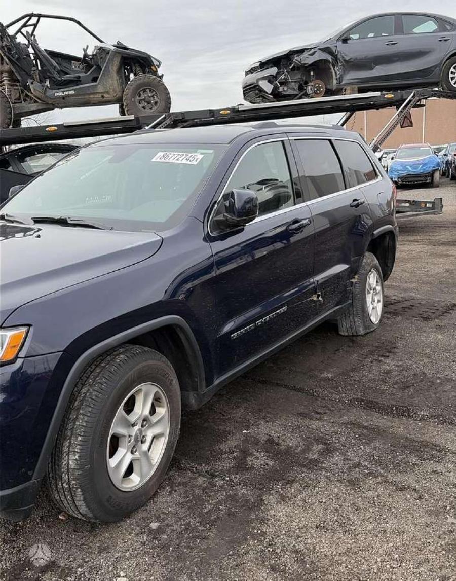 Blue Jeep Grand Cherokee 2017 in Vilnius, with an engine capacity of 3.60 L and mileage of 293 thousand km for 10700 €, photo 23 on AUTOMOTO.COM.LV