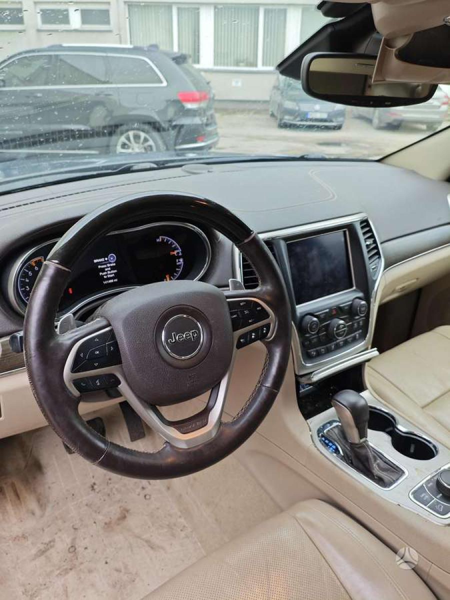 Zils Jeep Grand Cherokee 2017 Kauņa, ar dzinēja tilpumu 5.65 L un nobraukumu 226 tūkst. km par 10800 €, foto 6 vietnē AUTOMOTO.COM.LV