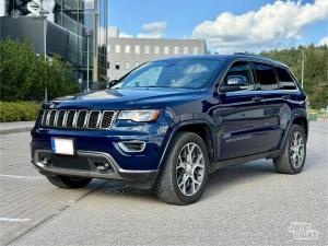 Zils Jeep Grand Cherokee 2018 Viļņa, ar dzinēja tilpumu 3.60 L un nobraukumu 160 tūkst. km par 19000 €, foto  vietnē AUTOMOTO.COM.LV