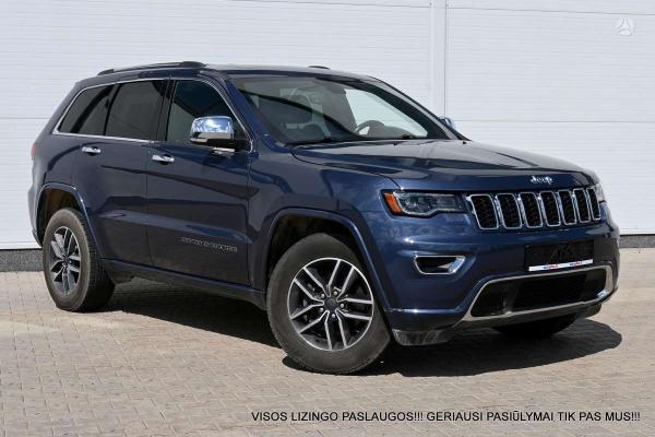 Blue Jeep Grand Cherokee 2020 in Kretinga, with an engine capacity of 3.60 L and mileage of 65 thousand km for 19699 €, photo 1 on AUTOMOTO.COM.LV