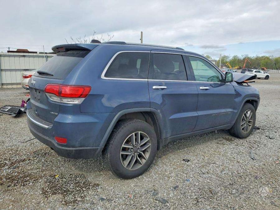 Blue Jeep Grand Cherokee 2021 in Siauliai, with an engine capacity of 3.60 L and mileage of 163 thousand km for 9900 €, photo 4 on AUTOMOTO.COM.LV