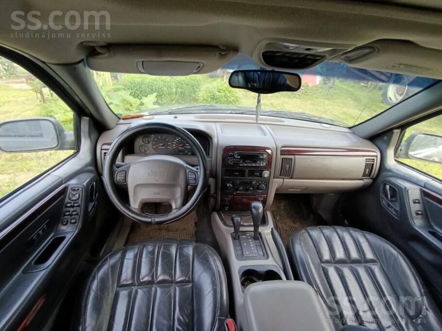 Brown Jeep Grand Cherokee 2000 in Valka, with an engine capacity of 4.70 L and mileage of 389 thousand km for 1800 €, photo 7 on AUTOMOTO.COM.LV