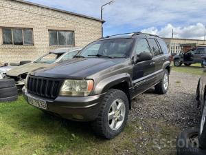 Brown Jeep Grand Cherokee 2000 in Riga, with an engine capacity of 4.70 L and mileage of 396 thousand km for 2500 €, photo  on AUTOMOTO.COM.LV