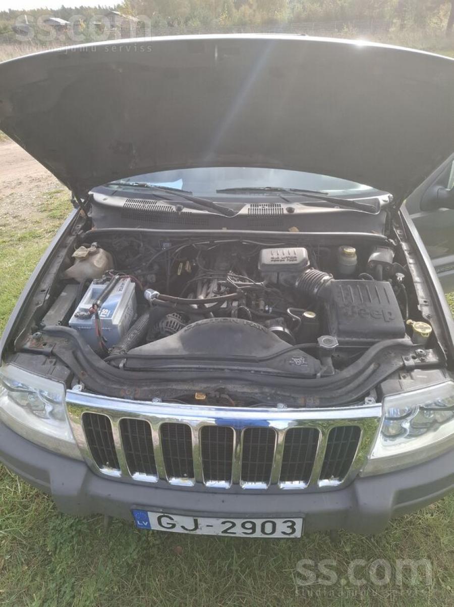 Brūns Jeep Grand Cherokee 2000 Jelgava, ar dzinēja tilpumu 4.00 L un nobraukumu 237 tūkst. km par 4000 €, foto 6 vietnē AUTOMOTO.COM.LV