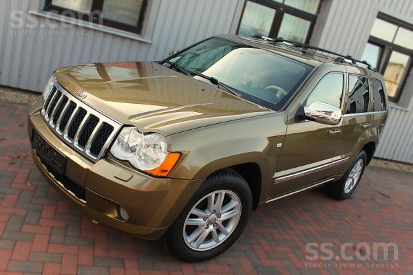 Brūns Jeep Grand Cherokee 2009 Rīga, ar dzinēja tilpumu 3.00 L un nobraukumu 0 tūkst. km par 8790 €, foto 1 vietnē AUTOMOTO.COM.LV