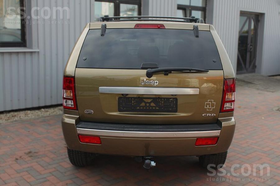 Brūns Jeep Grand Cherokee 2009 Rīga, ar dzinēja tilpumu 3.00 L un nobraukumu 0 tūkst. km par 8790 €, foto 5 vietnē AUTOMOTO.COM.LV