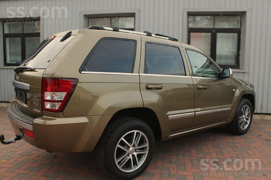 Brūns Jeep Grand Cherokee 2009 Rīga, ar dzinēja tilpumu 3.00 L un nobraukumu 0 tūkst. km par 8790 €, foto 7 vietnē AUTOMOTO.COM.LV