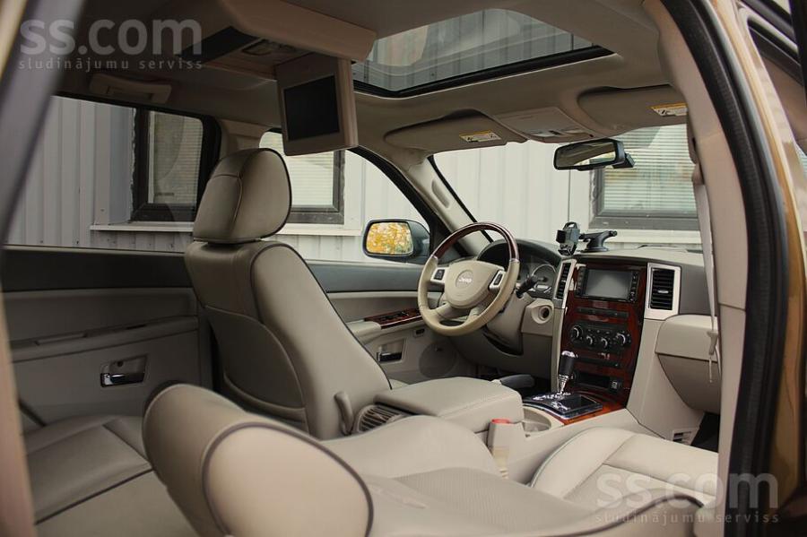 Brūns Jeep Grand Cherokee 2009 Rīga, ar dzinēja tilpumu 3.00 L un nobraukumu 0 tūkst. km par 8790 €, foto 22 vietnē AUTOMOTO.COM.LV