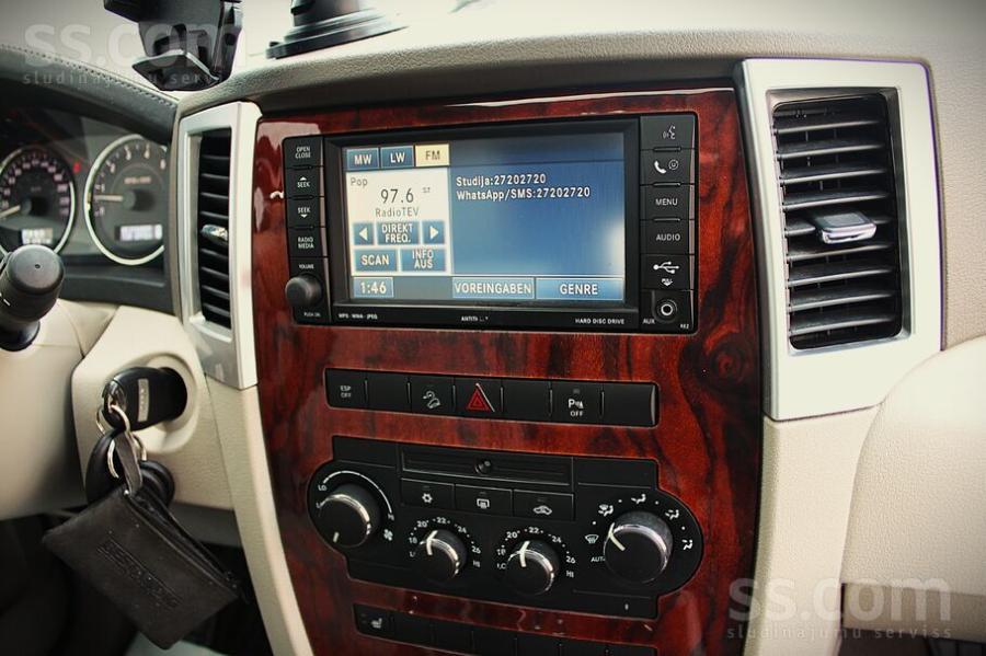Brūns Jeep Grand Cherokee 2009 Rīga, ar dzinēja tilpumu 3.00 L un nobraukumu 0 tūkst. km par 8790 €, foto 29 vietnē AUTOMOTO.COM.LV