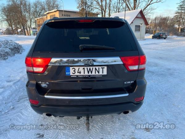 Brown Jeep Grand Cherokee 2012 in Paide, with an engine capacity of 3.00 L and mileage of 213 thousand km for 9999 €, photo 6 on AUTOMOTO.COM.LV