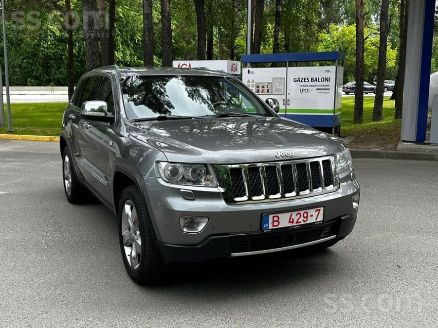 Brūns Jeep Grand Cherokee 2012 Rīga, ar dzinēja tilpumu 3.00 L un nobraukumu 264 tūkst. km par 8390 €, foto 5 vietnē AUTOMOTO.COM.LV