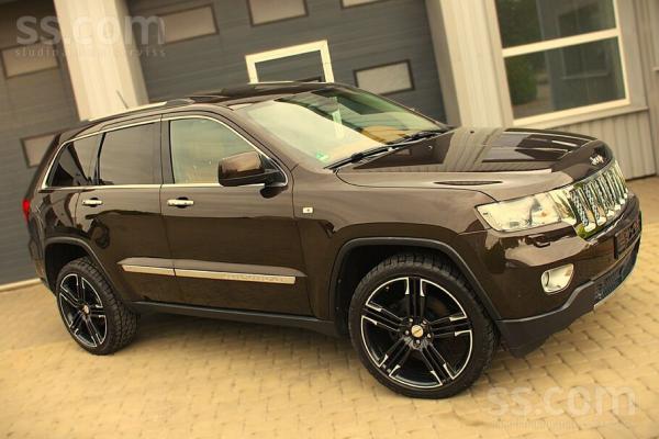 Brūns Jeep Grand Cherokee 2012 Rīga, ar dzinēja tilpumu 3.00 L un nobraukumu 0 tūkst. km par 11990 €, foto 5 vietnē AUTOMOTO.COM.LV