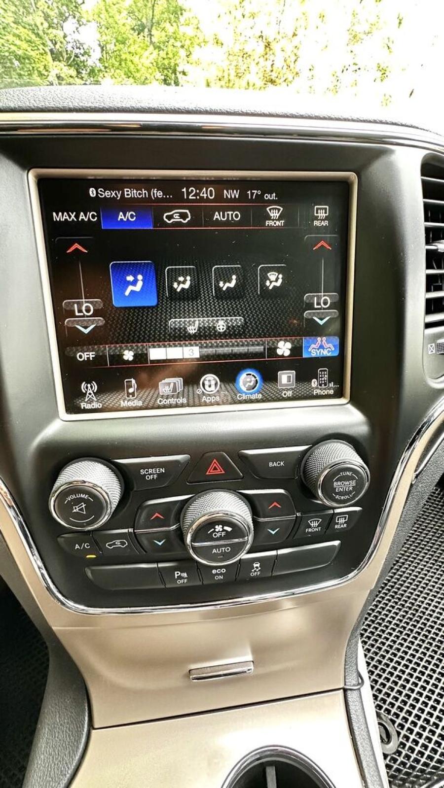 Brūns Jeep Grand Cherokee 2015 Klaipėda, ar dzinēja tilpumu 3.60 L un nobraukumu 189 tūkst. km par 13800 €, foto 12 vietnē AUTOMOTO.COM.LV