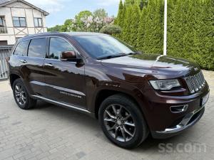 Brūns Jeep Grand Cherokee 2016 Rīga, ar dzinēja tilpumu 3.00 L un nobraukumu 155 tūkst. km par 16500 €, foto  vietnē AUTOMOTO.COM.LV