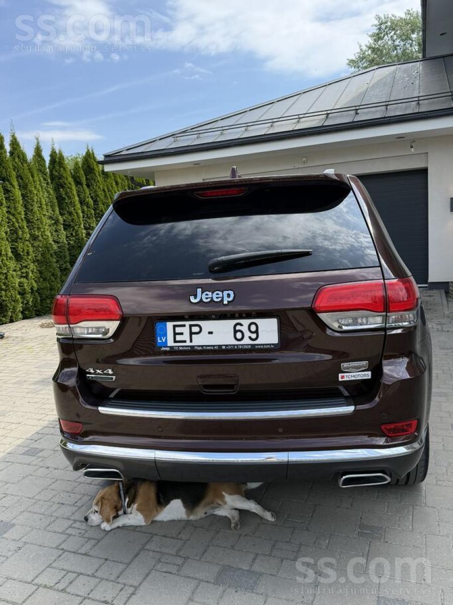 Brūns Jeep Grand Cherokee 2016 Rīga, ar dzinēja tilpumu 3.00 L un nobraukumu 155 tūkst. km par 16500 €, foto 4 vietnē AUTOMOTO.COM.LV