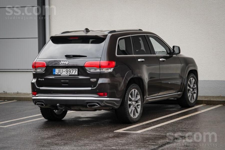 Brūns Jeep Grand Cherokee 2017 Rīga, ar dzinēja tilpumu 3.00 L un nobraukumu 0 tūkst. km par 17500 €, foto 4 vietnē AUTOMOTO.COM.LV