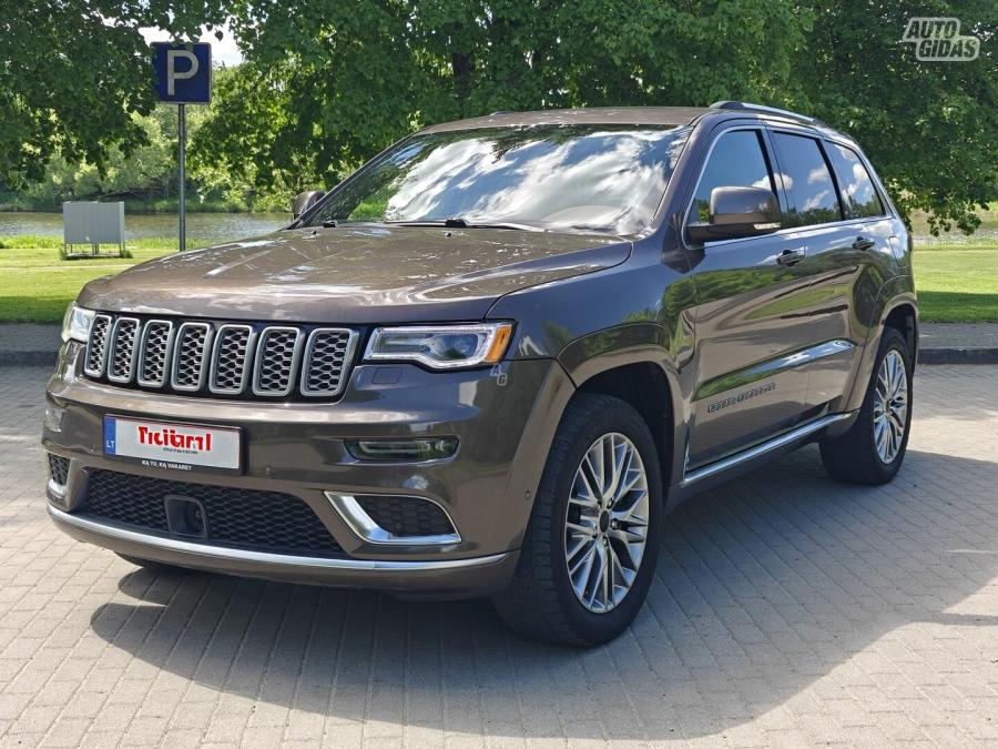 Brūns Jeep Grand Cherokee 2017 Tauragė, ar dzinēja tilpumu 5.70 L un nobraukumu 193 tūkst. km par 17700 €, foto 10 vietnē AUTOMOTO.COM.LV