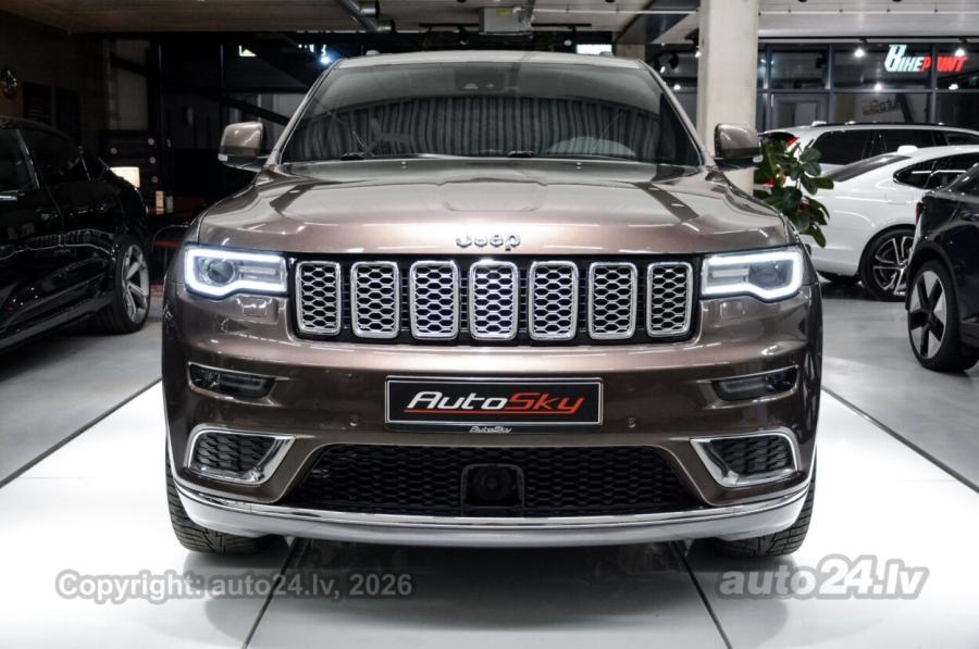 Brown Jeep Grand Cherokee 2018 in Tallinn, with an engine capacity of 3.00 L and mileage of 150 thousand km for 24000 €, photo 2 on AUTOMOTO.COM.LV